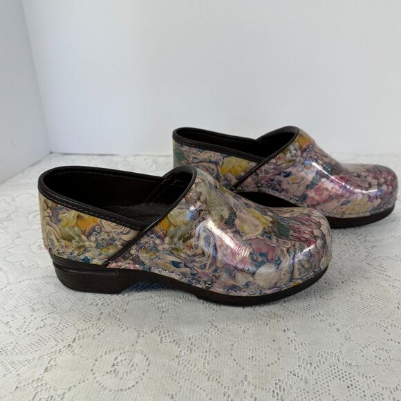 Dansko Pro XP | Shoes | Dansko Pro Xp Watercolor Floral Slipon Clog ...